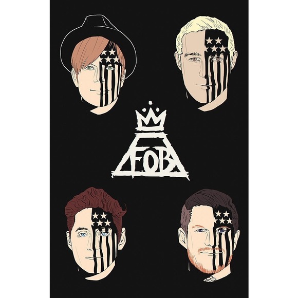 PosterGifts185 | Art | Fall Out Boy Pop Punk Poster | Poshmark